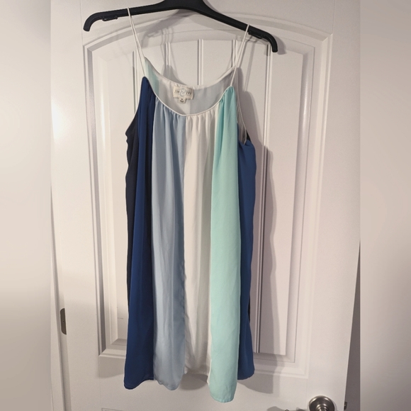 Francesca's Collections | Dresses | Quad Colorblock Dress | Poshmark